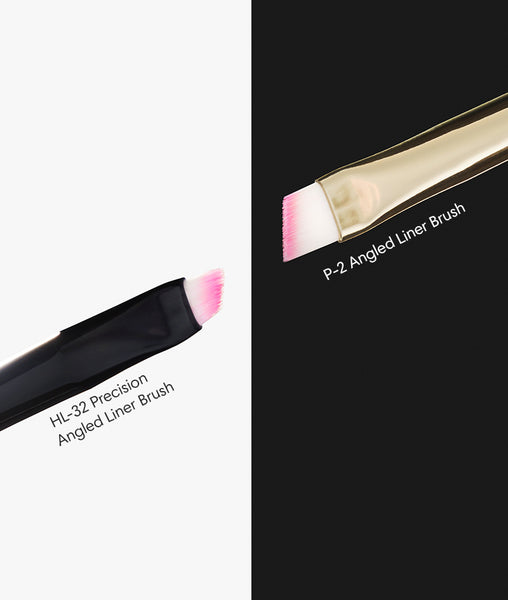 HL-32 Precision Angled Liner Brush - Trixie Cosmetics